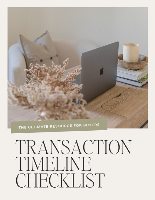Buyer Transaction Timeline Checklist | Coffee & Contracts