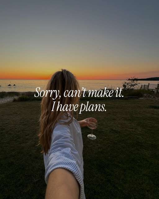 Sorry, can’t make it. I have plans. The plans: | Coffee & Contracts