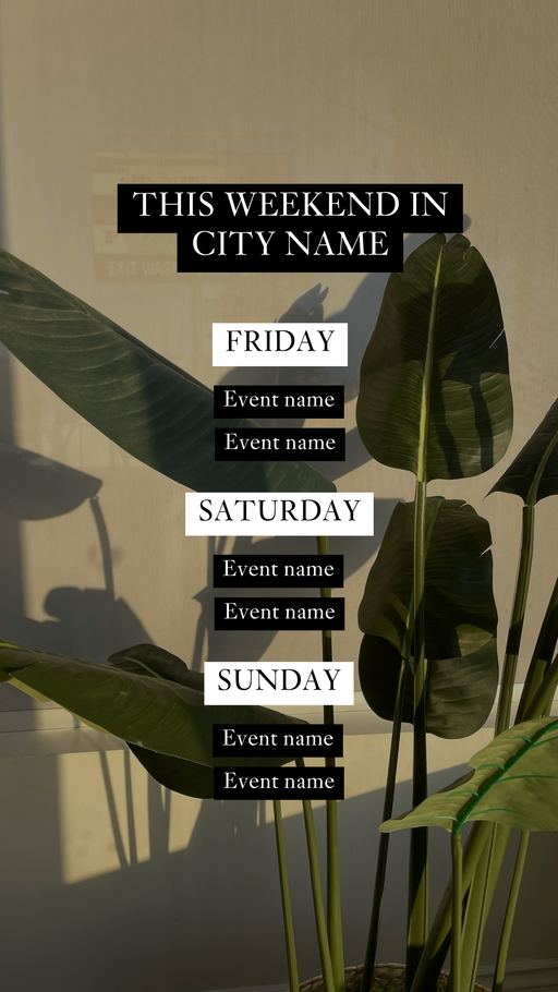 Weekend Events | Coffee & Contracts