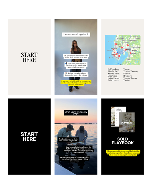 Instagram Highlight Starter Pack | Coffee & Contracts