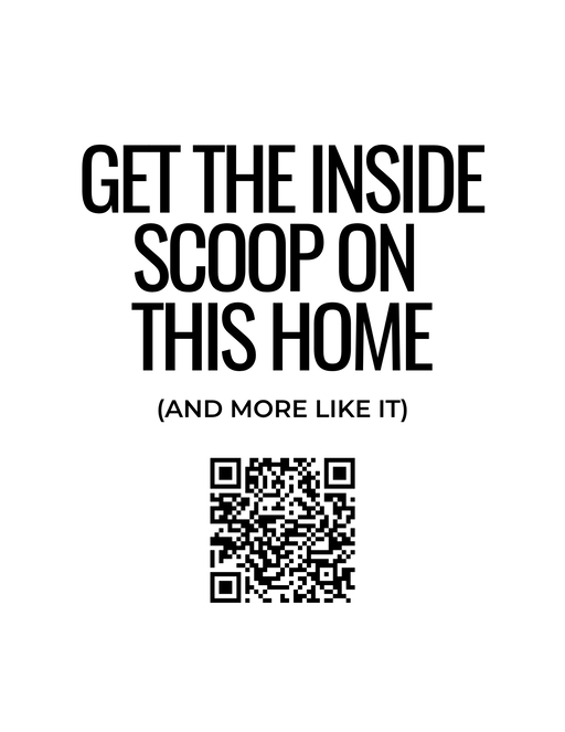 QR Code Scan Flyer for Open Houses | Coffee & Contracts