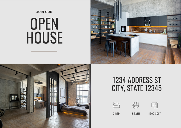 Open House Postcards | Coffee & Contracts